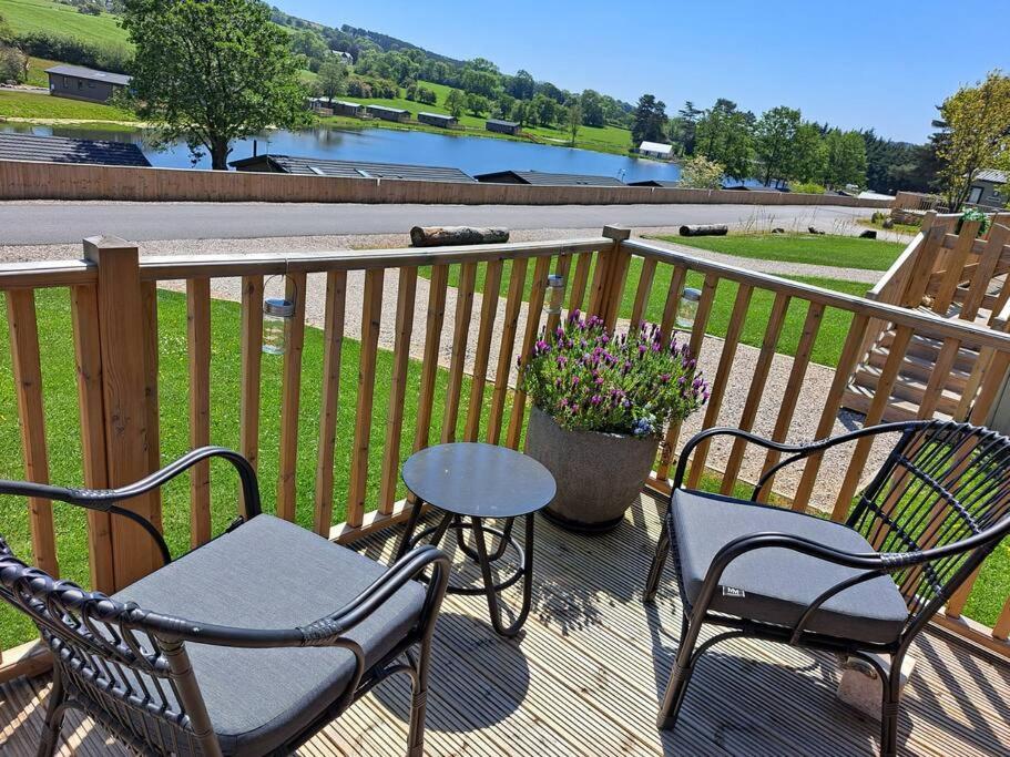 Diddly Squat Lodge with hot tub, Pendle View Holiday Park - Clitheroe ...