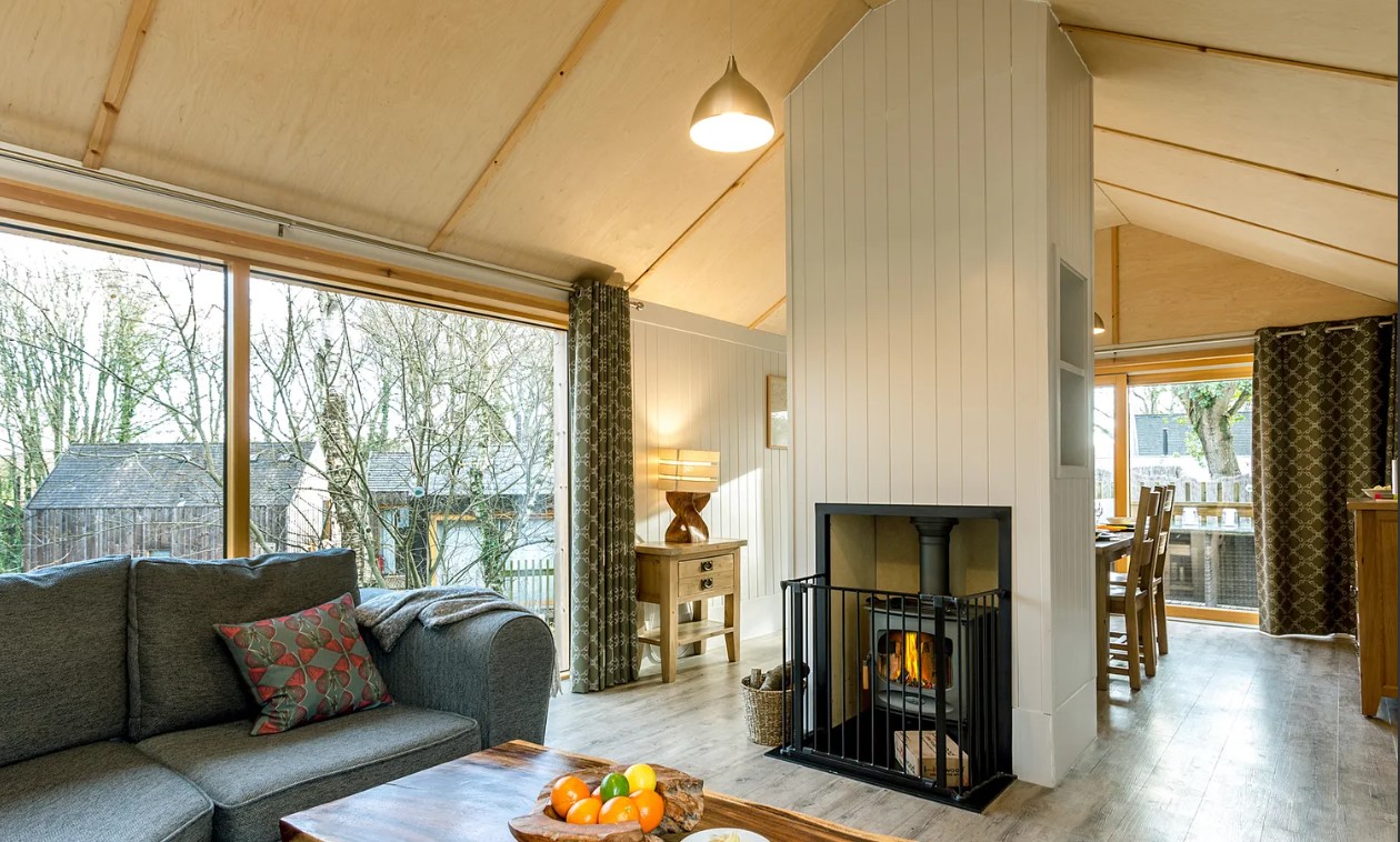 Burnbake Forest Lodges Dorset with private hot tubs.