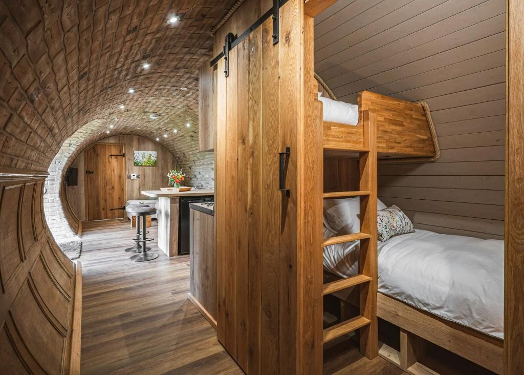 Luckington Burrows – storybook roundhouses with hot tubs in Somerset