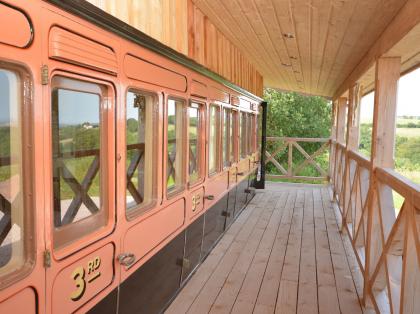 Railway Carriage Cabin in Longdown - Exeter, Devon | Self Catering ...