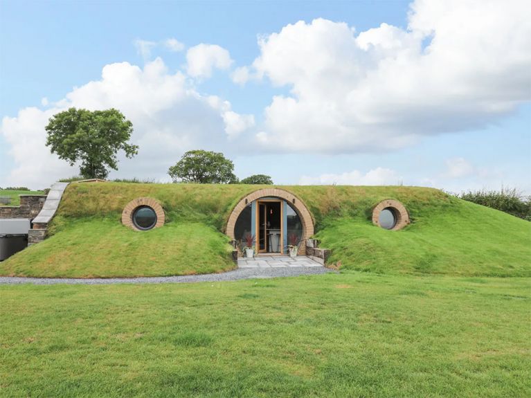 Book a holiday in a Hobbit House, various locations throughout the UK