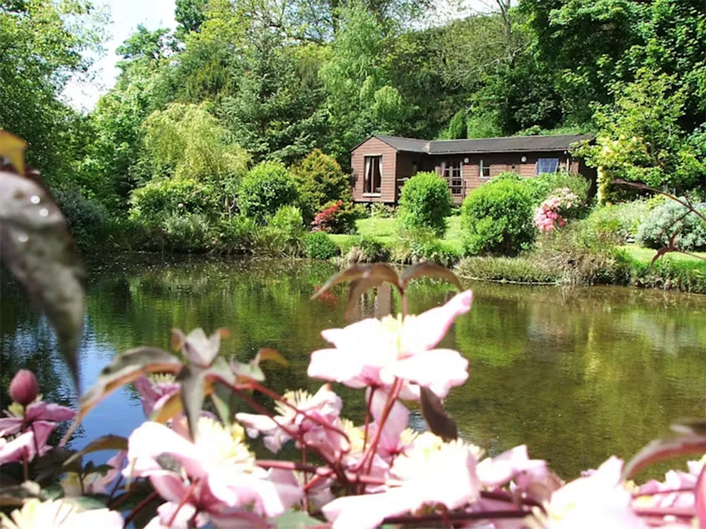 Y Caban – Romantic Secluded Log Cabin by Llangrannog Beach